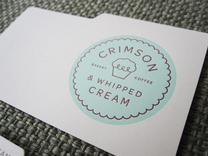Crimson & Whipped Cream - Card Nerd